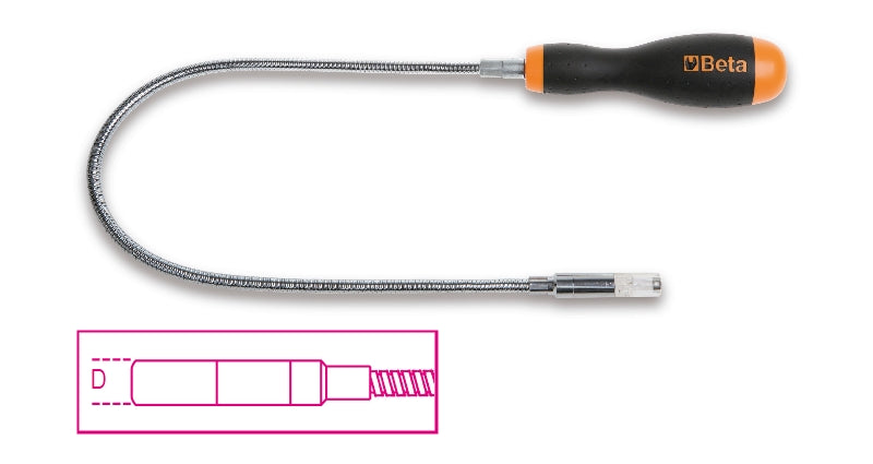 1712E/L1-FLEXIBLE MAGNETIC WITH LED – Beta Tools Australia