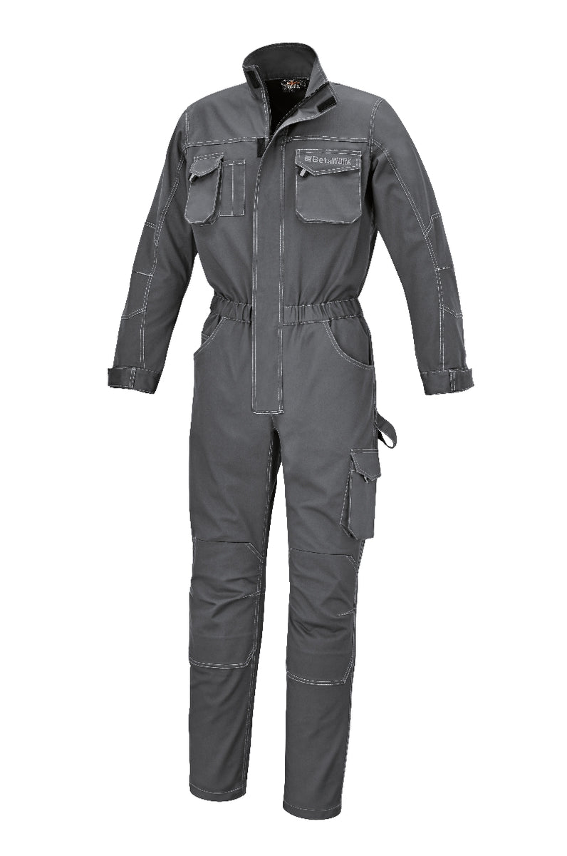 7835ST XS-STRETCH WORK OVERALLS, GREY – Beta Tools Australia
