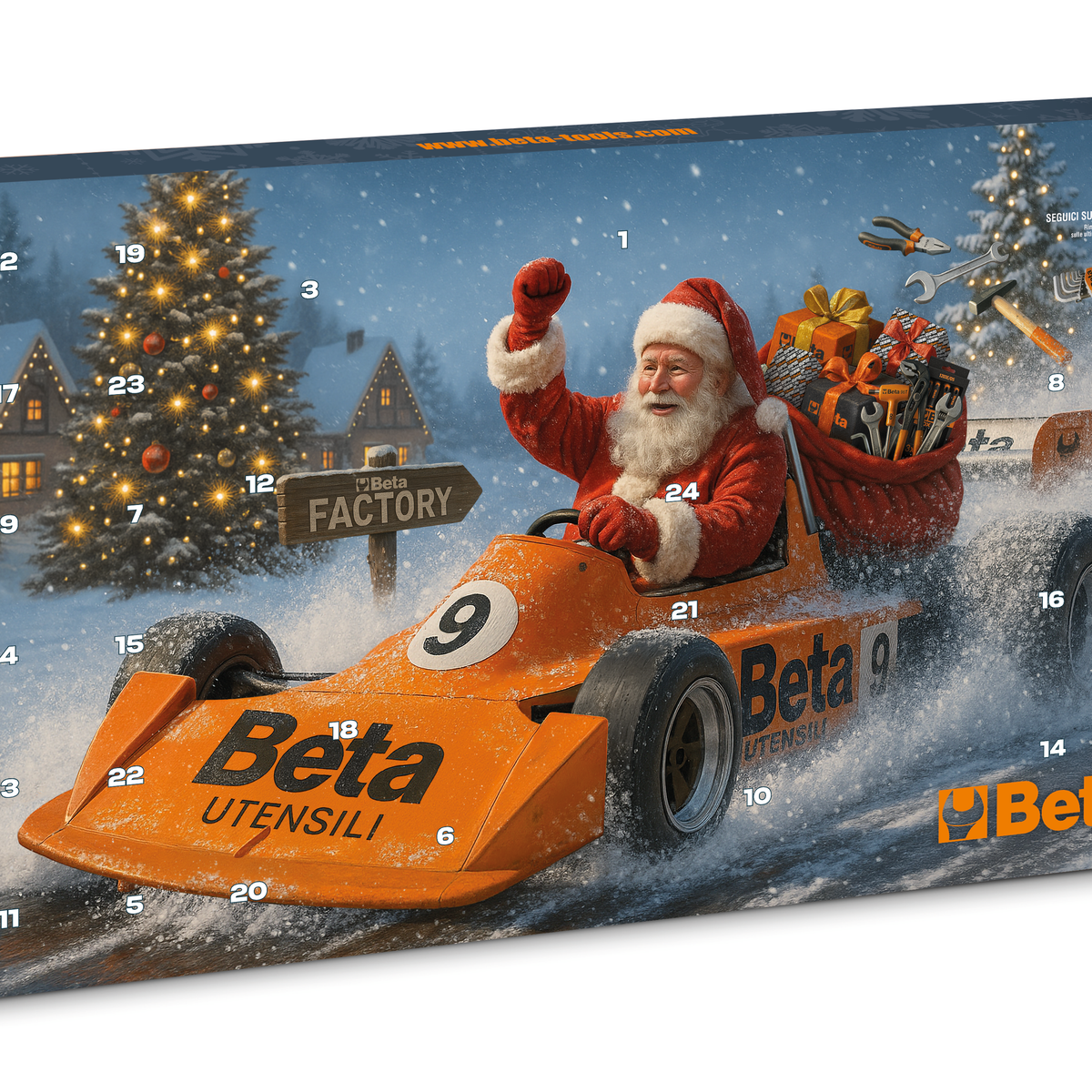 Beta 2025 Limited Edition Advent Calendar – 16-Piece Tool Set – Beta ...
