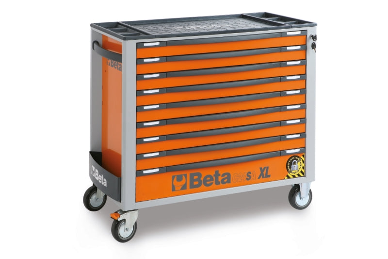 C24SAXL/9-O-ROLLER CAB 9 DRAWERS, LONG – Beta Tools Australia