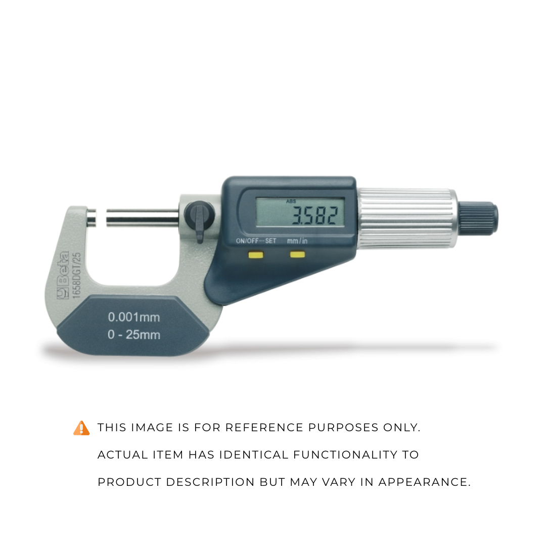 1658 SC/50-DIGITAL MICROMETER 25MM – Beta Tools Australia